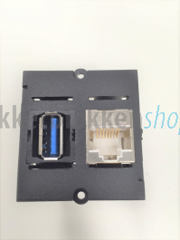 USB-Cat6 module bachmann keystone