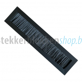 Kabeldoorvoer met borstel