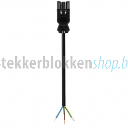 Wieland GST18 aansluitsnoer 3 meter female, open uiteinde